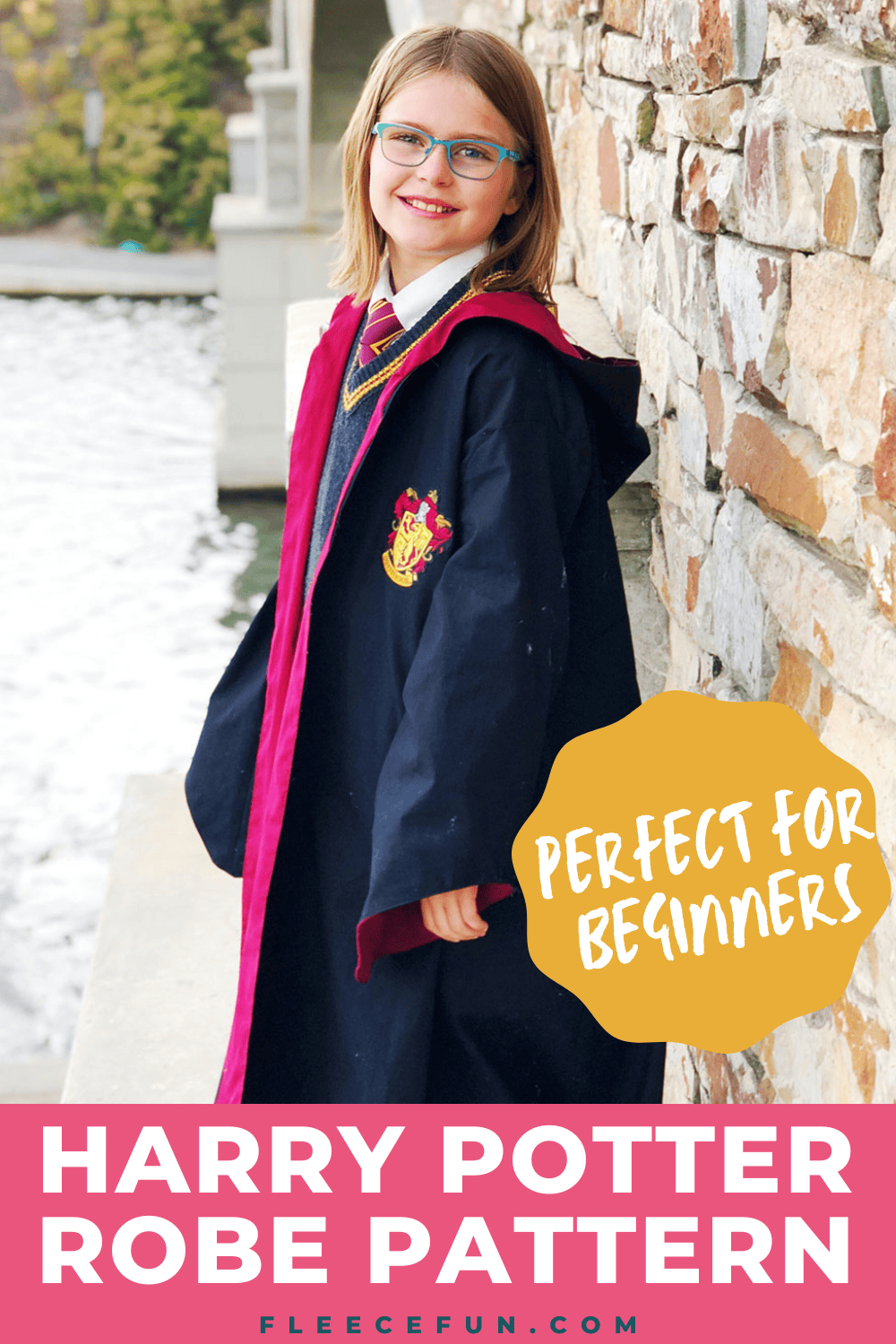 Harry Potter Robe Pattern Free (DIY) ♥ Fleece Fun