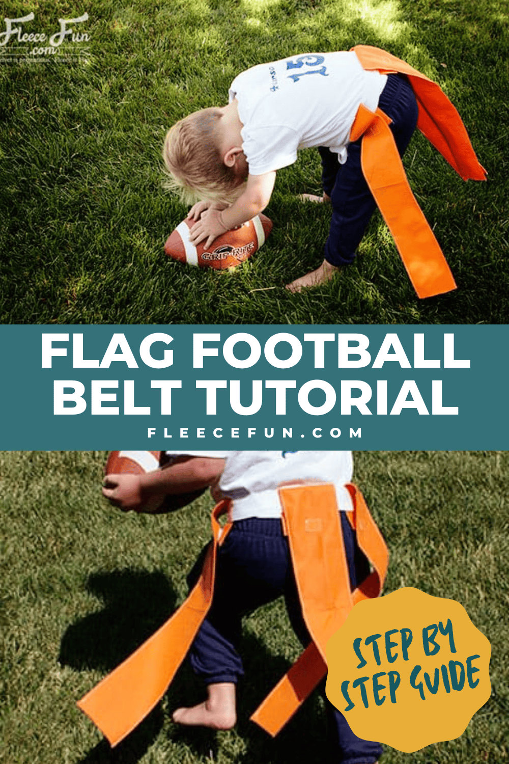 How to make flag football flags diy ♥ Fleece Fun