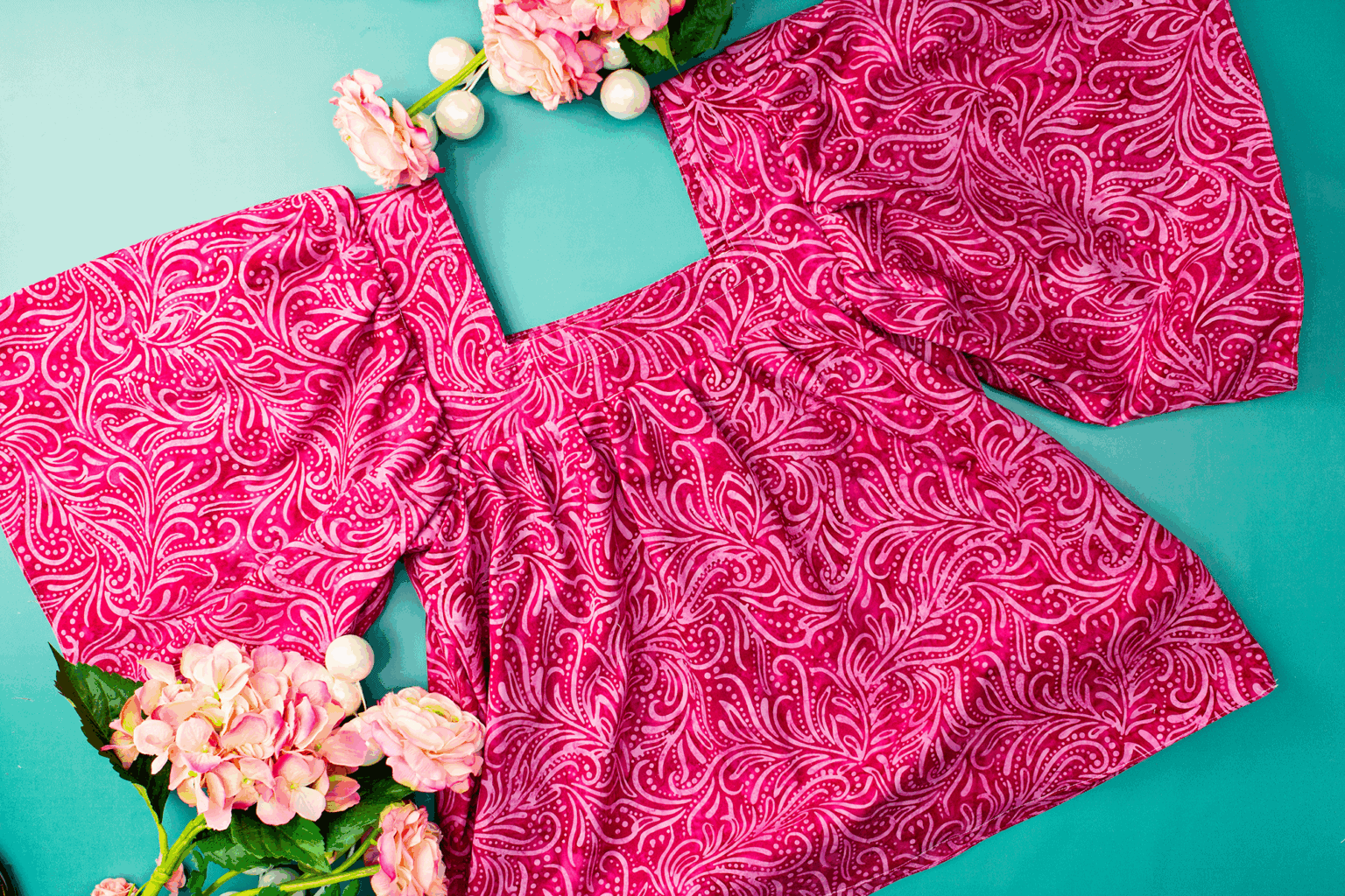 Easy Woven Blouse Pattern for Women ♥ Fleece Fun